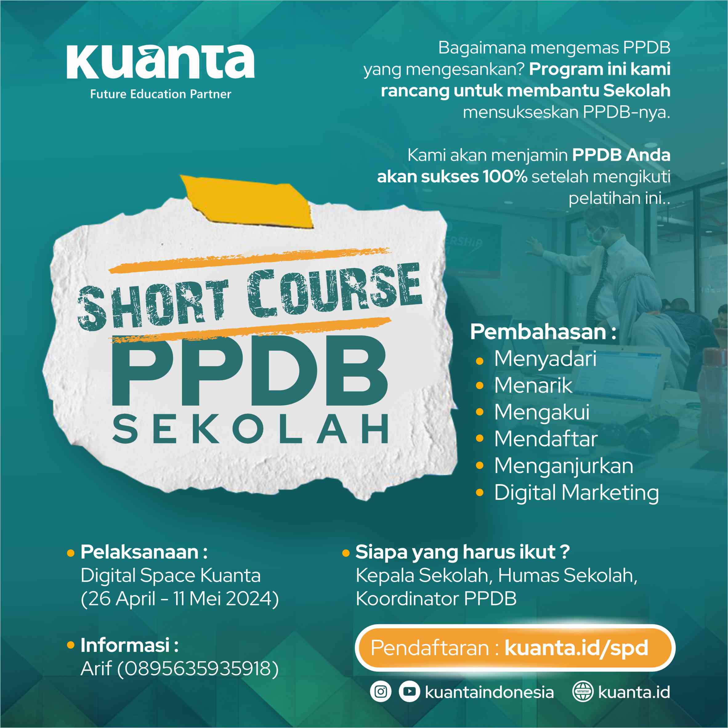 Short Course PPDB - KUANTA