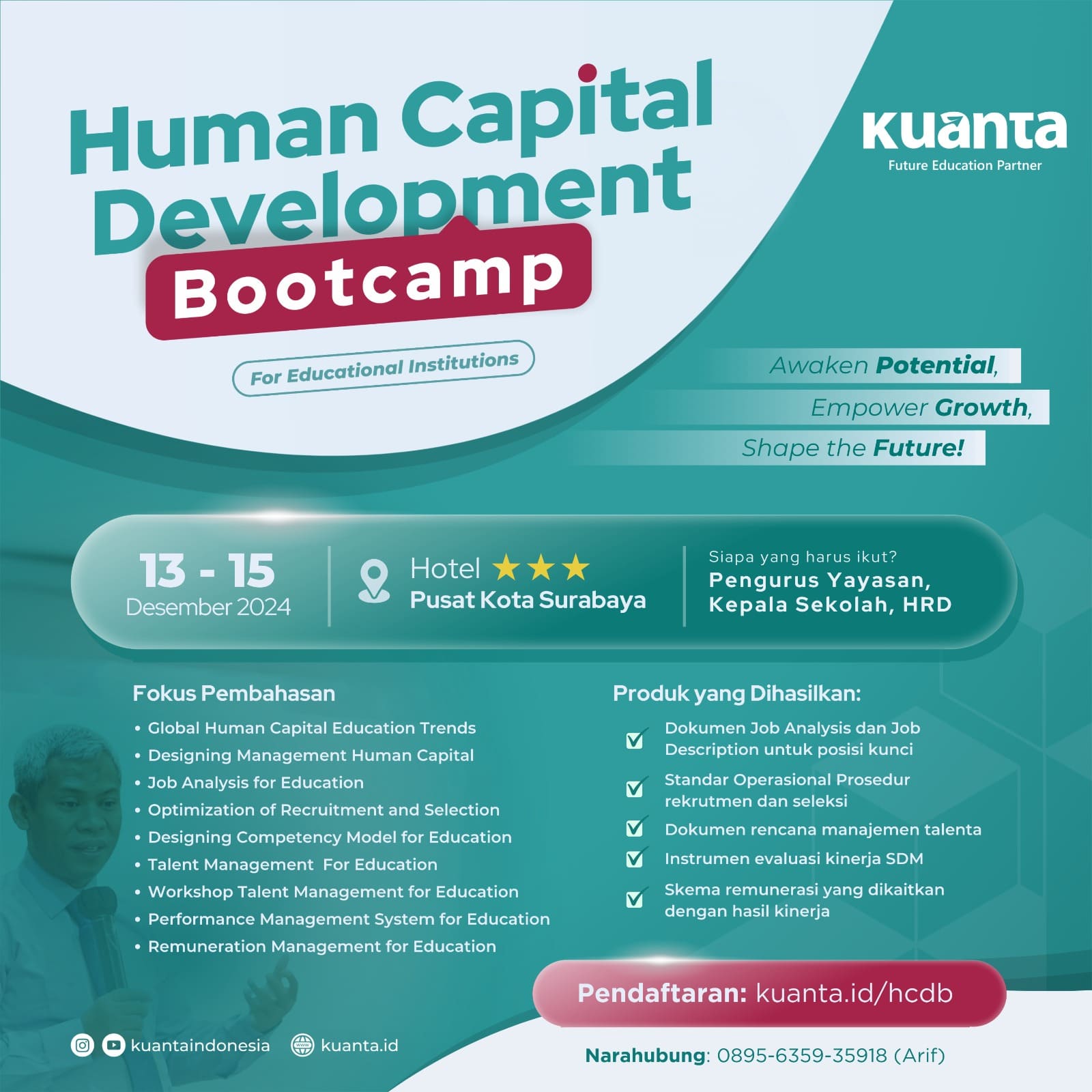 Human Capital Development Bootcamp - KUANTA