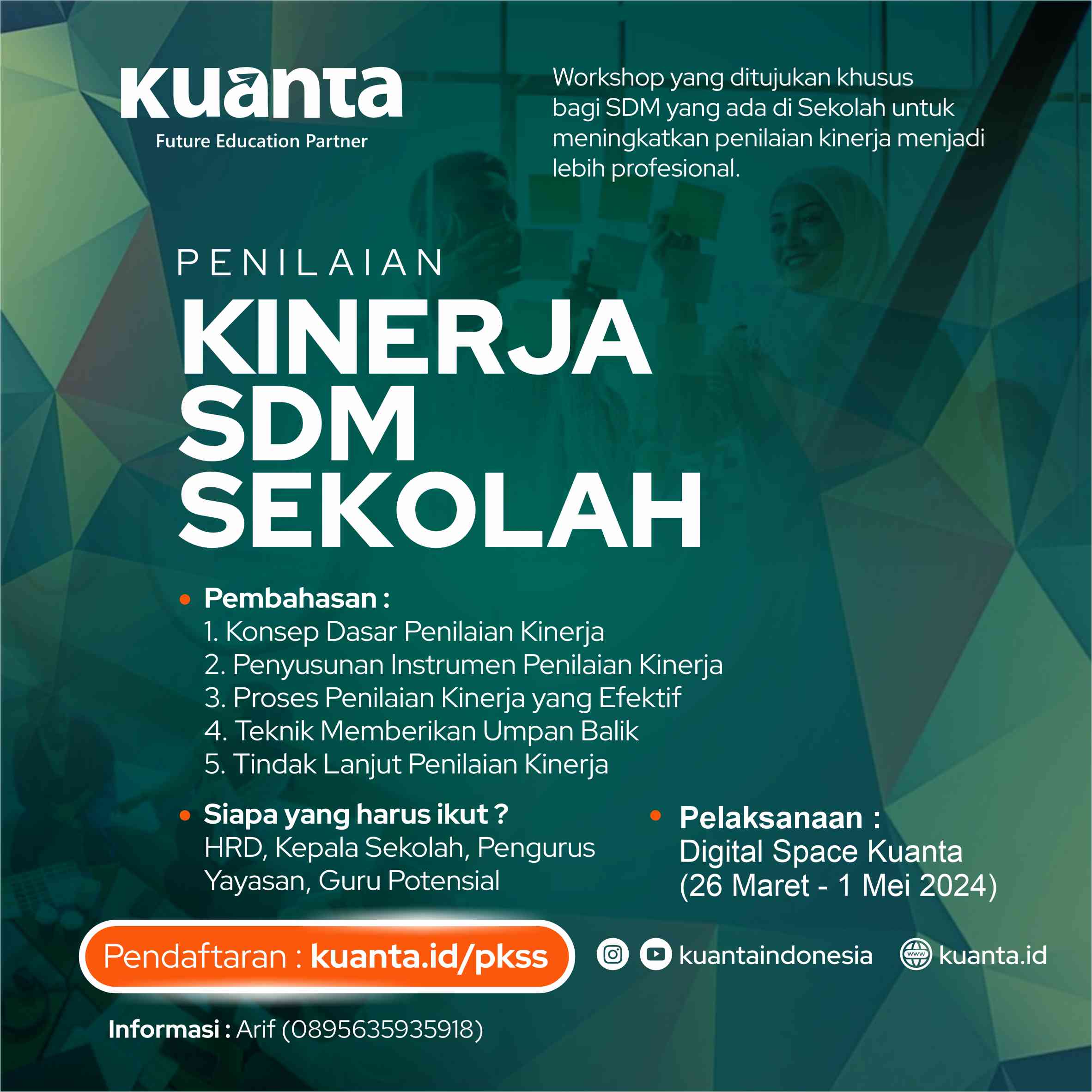 Penilaian Kinerja SDM Sekolah - KUANTA