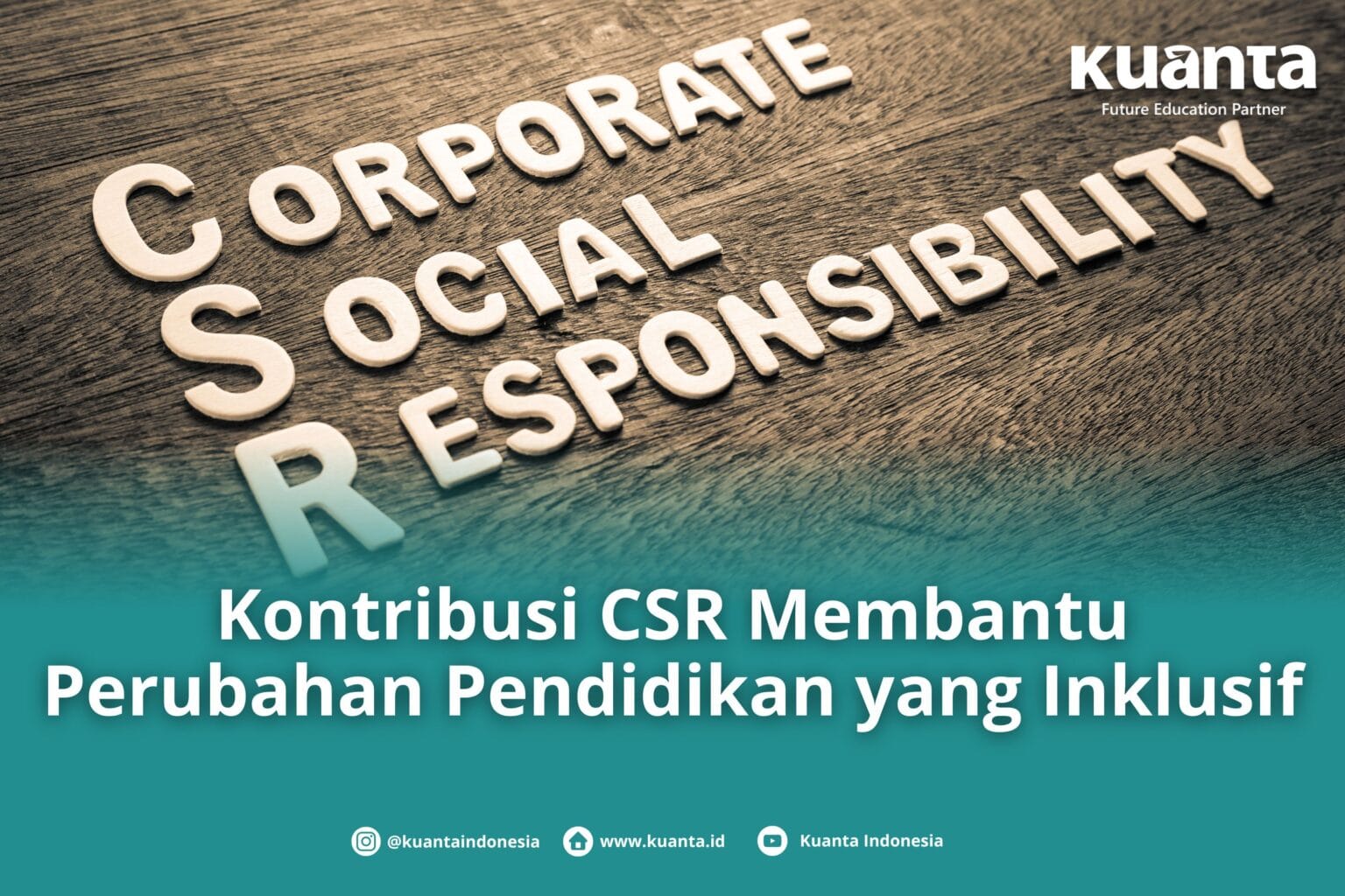 Kontribusi CSR Membantu Perubahan Pendidikan yang Inklusif