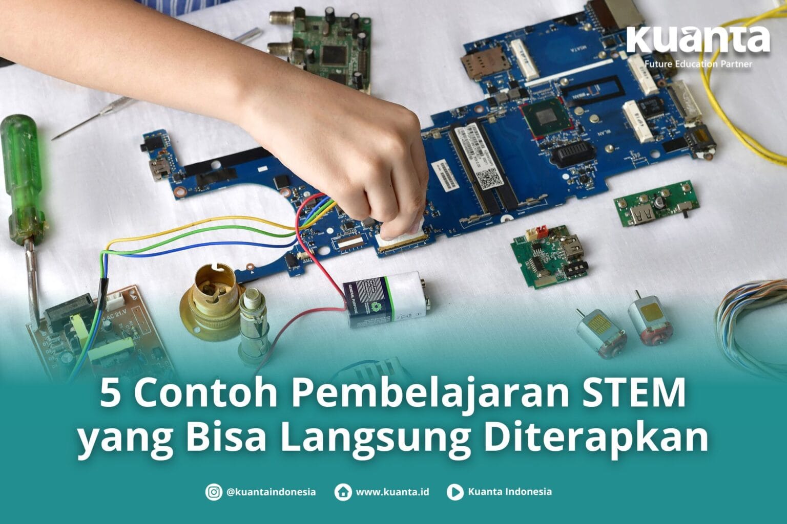 5 Contoh Pembelajaran STEM yang Bisa Langsung Diterapkan - KUANTA